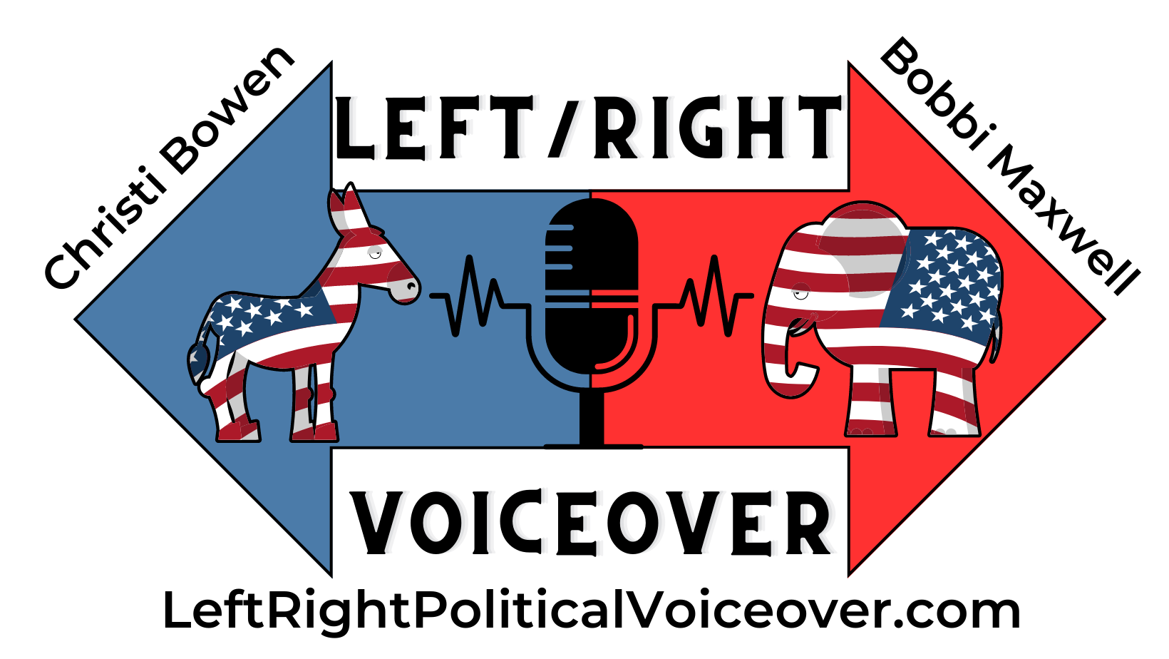 Left/Right Political VO Democrat & Republican Female Voices